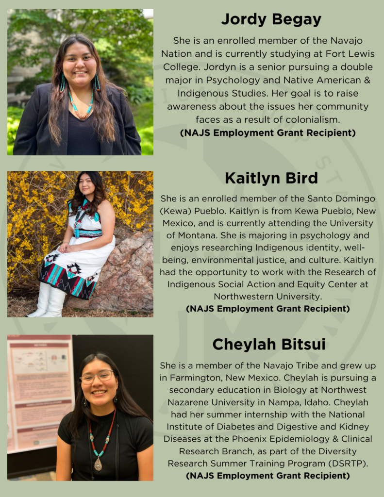 Native American Jump Start 2024 Fall Grant Recipients - NAJS