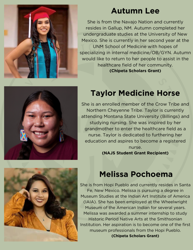 Native American Jump Start 2024 Fall Grant Recipients - NAJS